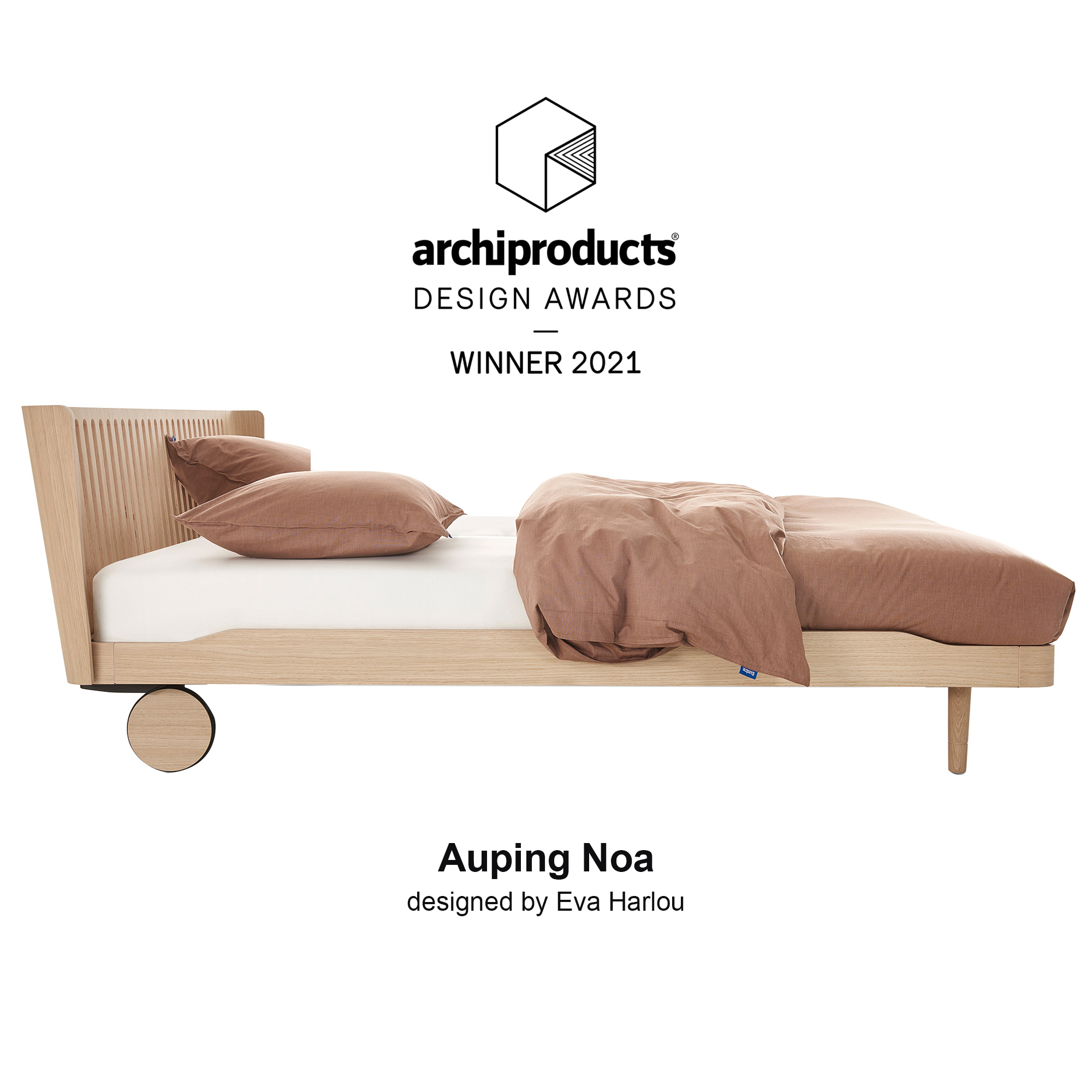 EVA HARLOU - Archiproducts design award winner - Auping Noa bed